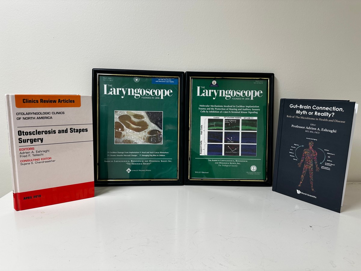 Books and Publications – Adrien A. Eshraghi, MD, MSc, FACS